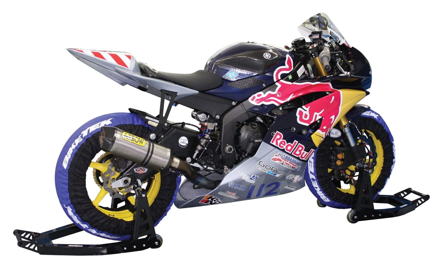 BikeTek - Front Headlift / Headstock Paddock Stand - Red