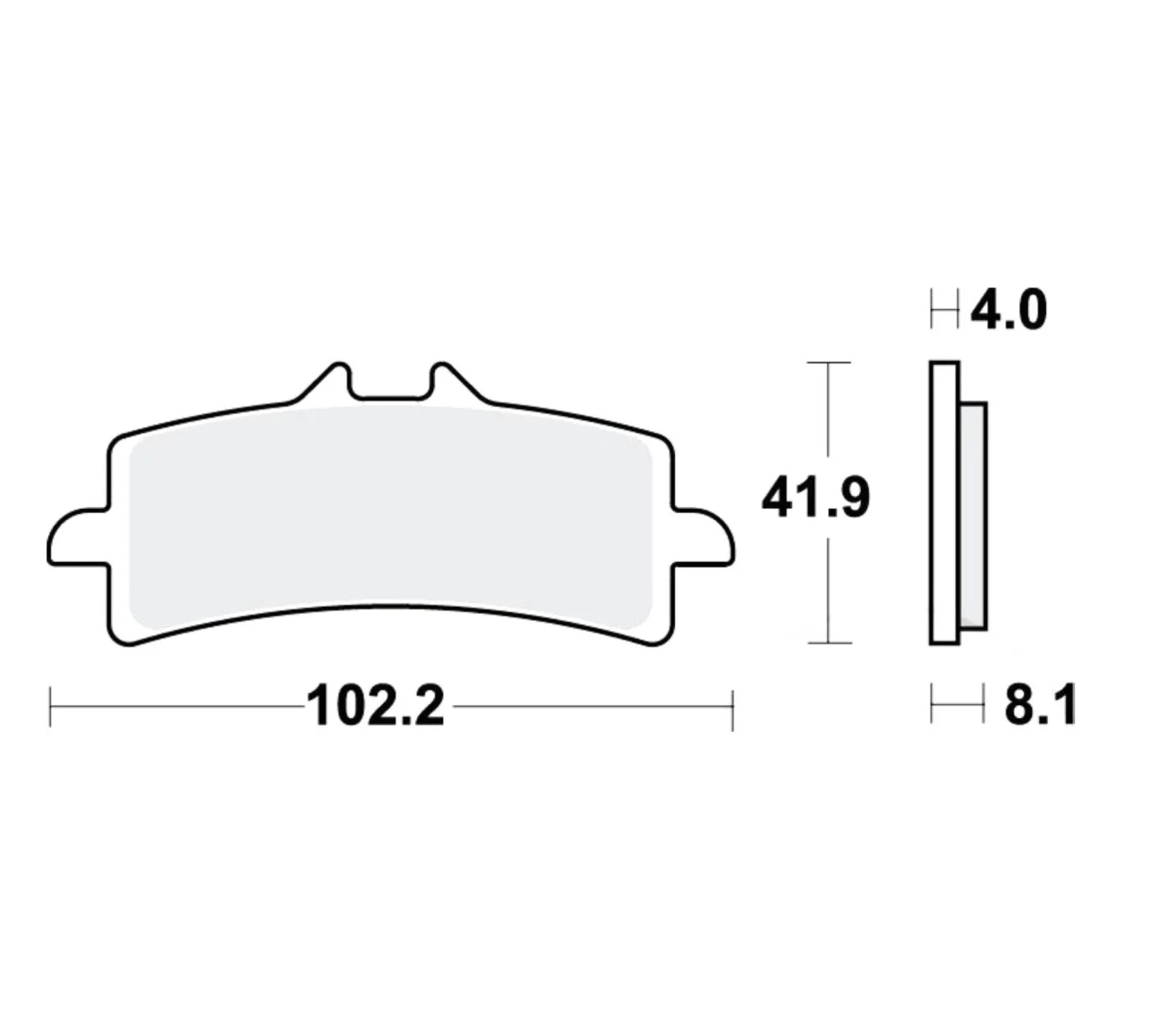 TRW - (SCR) Sinter Carbon Racing Front Brake Pads (MCB858SCR)